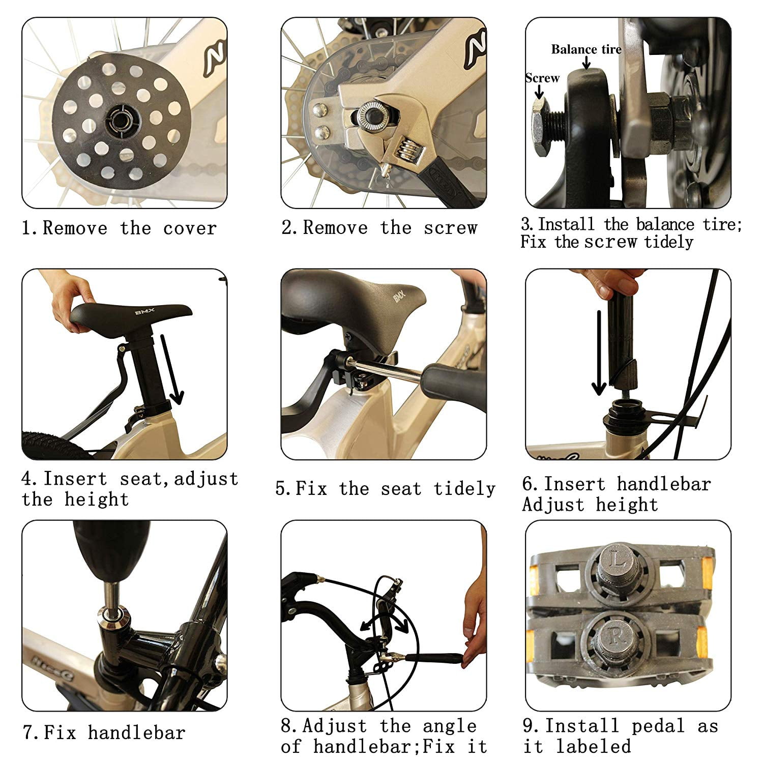 Bmx Bike Parts Diagram