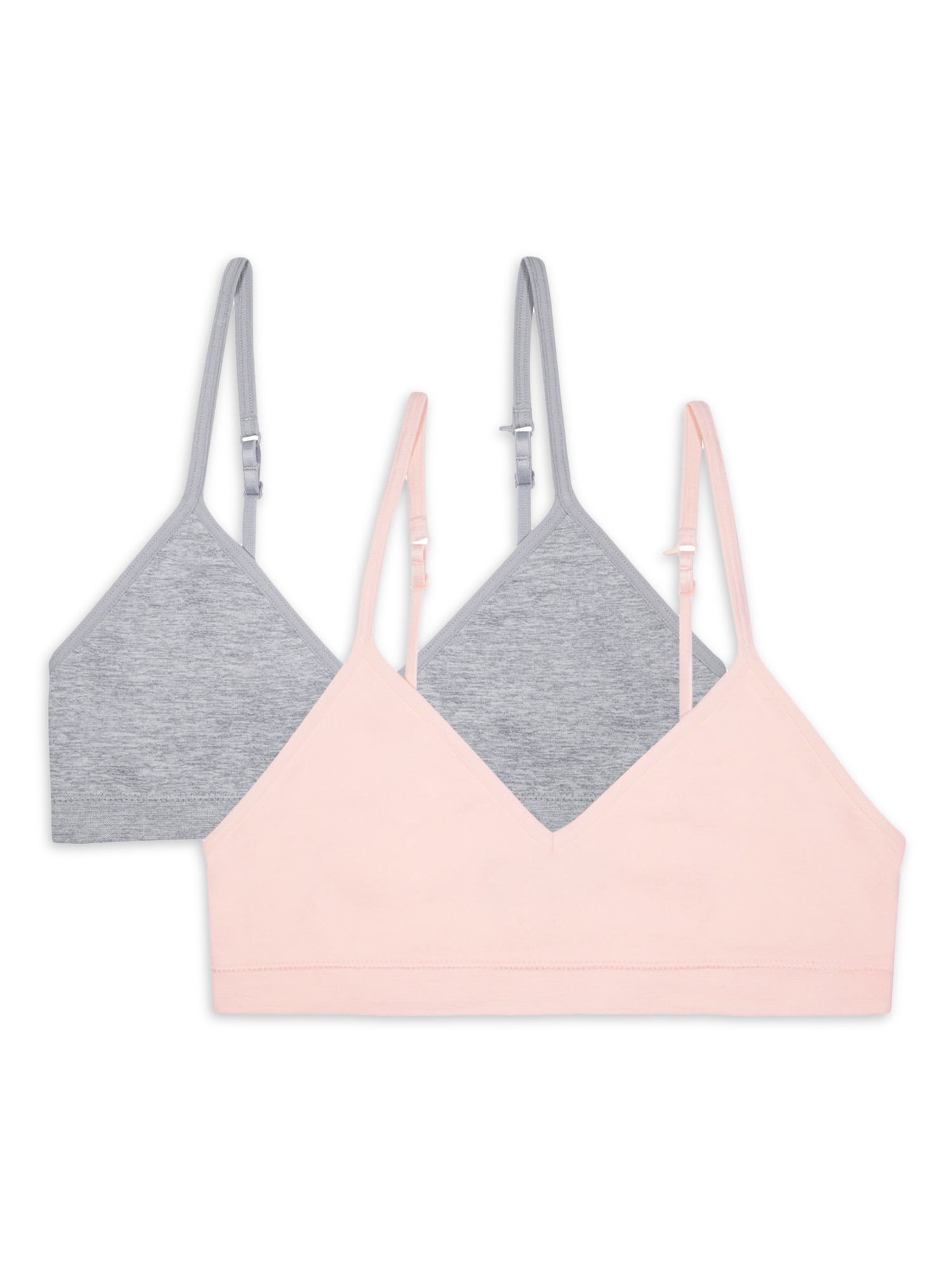 Wonder Nation Girls Seamless Bra, 2-Pack, Sizes S-XXL - Walmart.com