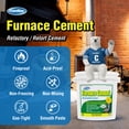 ComStar Furnace Cement, 5 Gallon - 3,000°F High-Temp Refractory ...