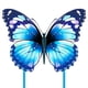 Mint's Colorful Life Butterfly Kite for Kids & Adults, Easy to Fly ...