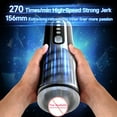 Male Masturbation Cup Sex Toy With Multiple Thrusts 3d Textured Mens Adult Toy With Removable