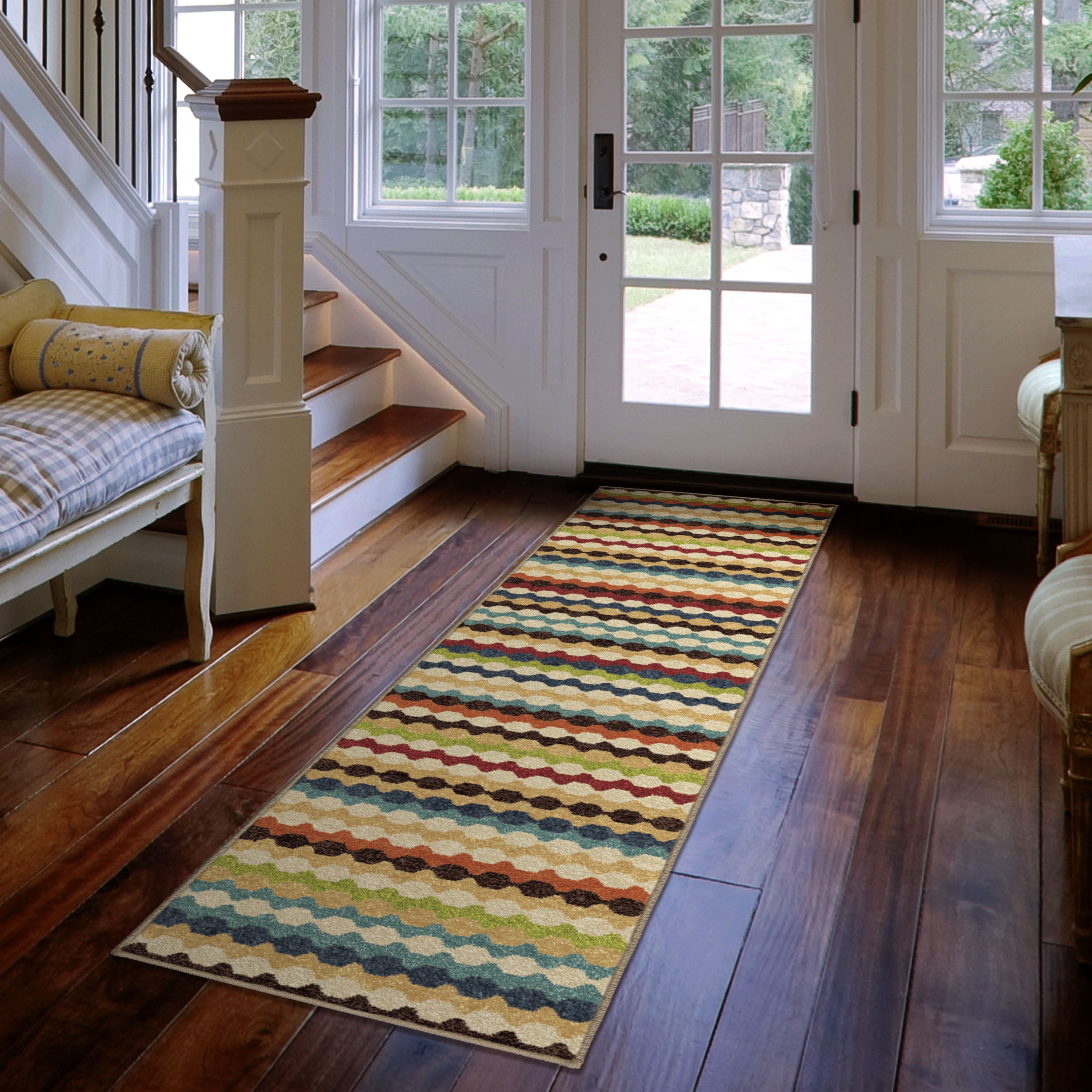 Orian Rugs Nik Nak Multi-Colored Area Rug or Runner - Walmart.com