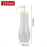 Farfi 250ml/360ml/480ml/720ml Squeeze Bottle No Odor Small Outlet Multi-functional Plastic ...