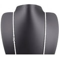 Solid 925 Sterling Silver 18" Diamond Cut Rope Chain Necklace – 2.5MM ...