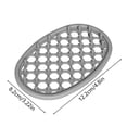 Bathroom Accessories Silicone Soap Dish Holder for Bathroom Water ...