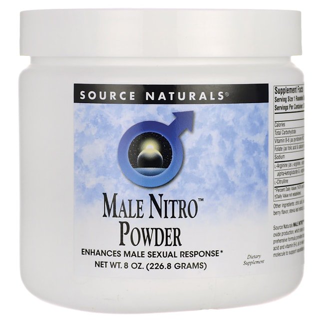Source Naturals Male Nitro Powder 8 oz Pwdr - Walmart.com - Walmart.com