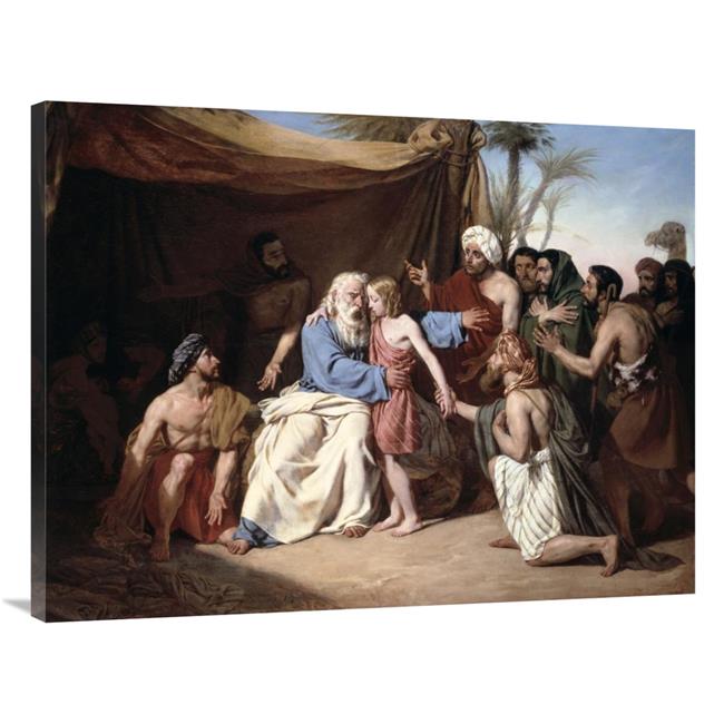 40 in. Jacob Refusing to Let Benjamin Leave Art Print - Eugene Roger ...