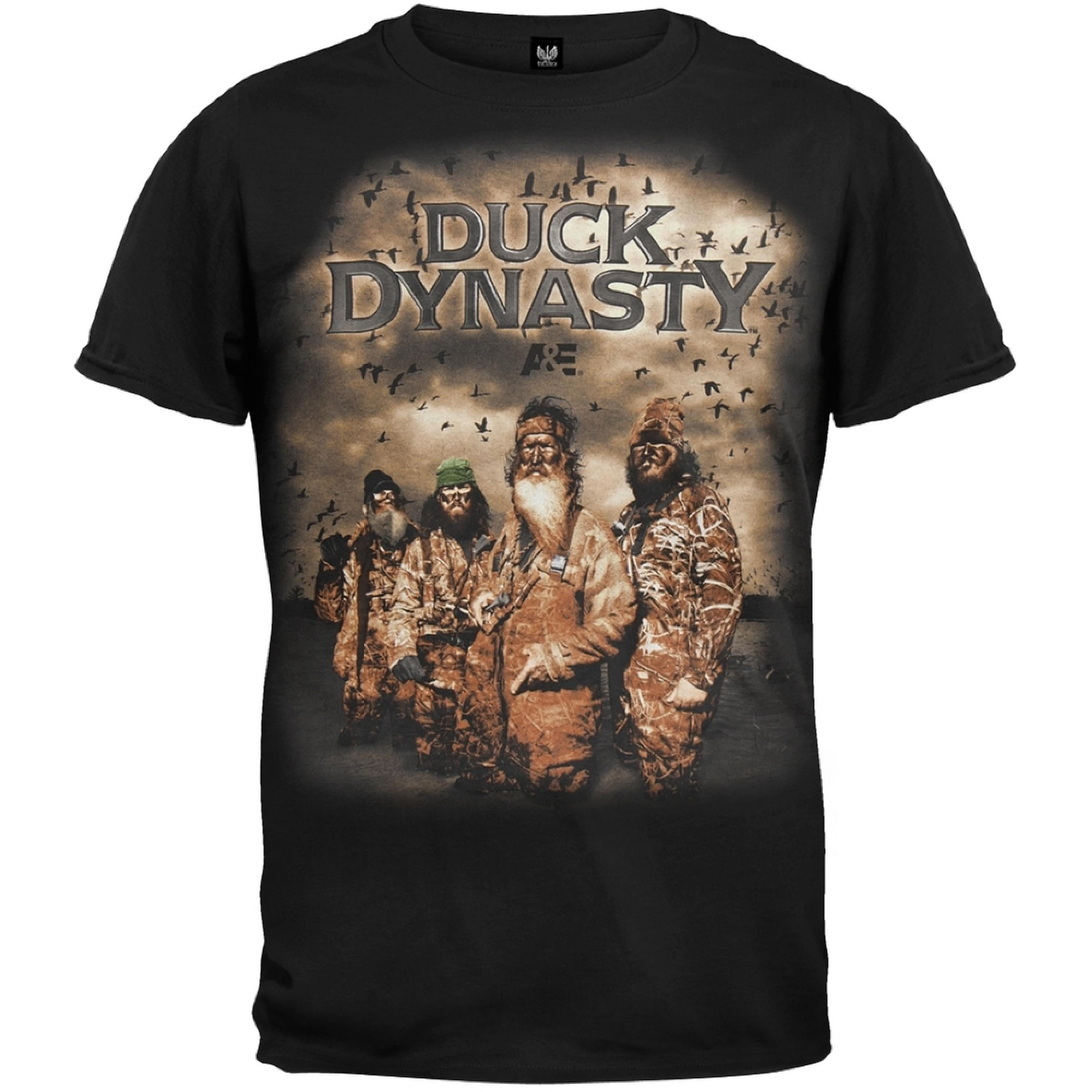 Duck Dynasty Poster Men's T-Shirt, Black, Medium - Walmart.com
