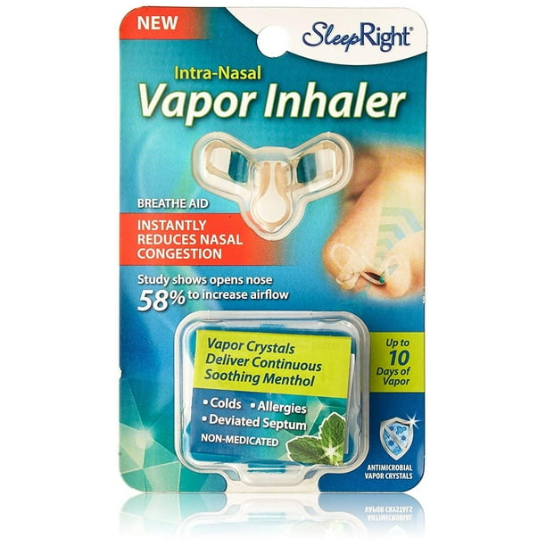 SleepRight Intra-Nasal Vapor Inhaler, 0.125 Pound - Walmart.com