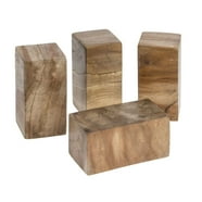 HUBERT Display Riser Square Mango Wood Table Riser - 8 2/3"L x 8 2/3"W ...