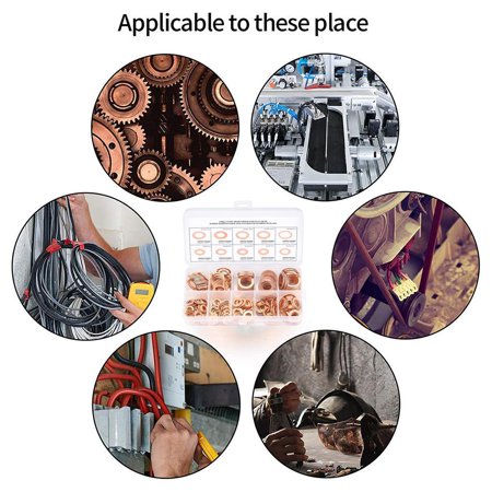 200pc Sealing assortment set Sealing Seal assortment set Flat Tool ...