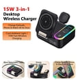 Universal 3 In 1 Charger 15W Retractable Cord For Multiple Devices ...