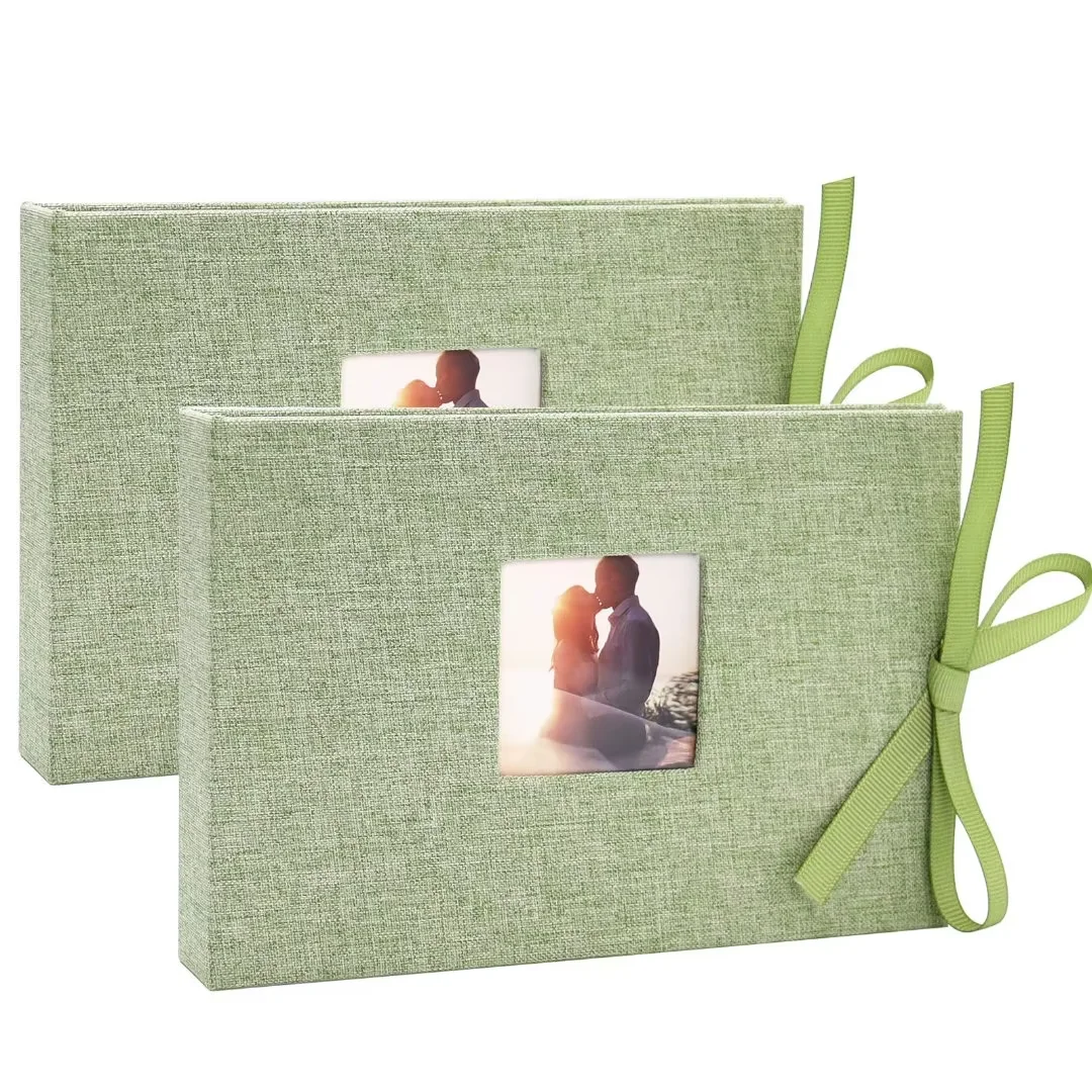 Vienrose Small Photo Album 4x6, Mini Picture Book with Pockets, Clear ...