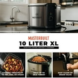 Masterbuilt Butterball XL 10 Liter 3-in-1 Electric Fryer, Boiler ...