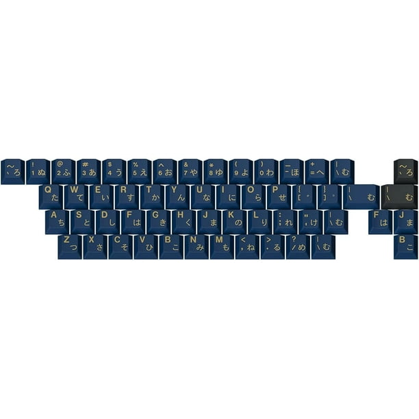 + Redsuns GMK Blue Samurai Custom Mechanical Keyboard Gaijin Alphas ...