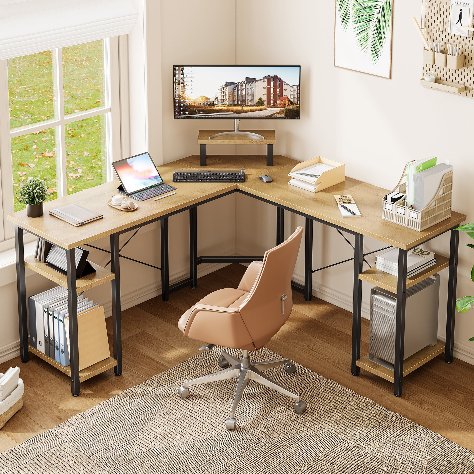 Click here for Gunaito Computer Desk L Shaped 70home Office Desk... prices