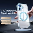 for iPhone 17 Case with 360° Spin Magnetic Ring Stand [Compatible with ...