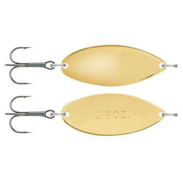 South Bend Walleye Wonder Freshwater Fishing Spinner Lure, Silver, 3/8 ...