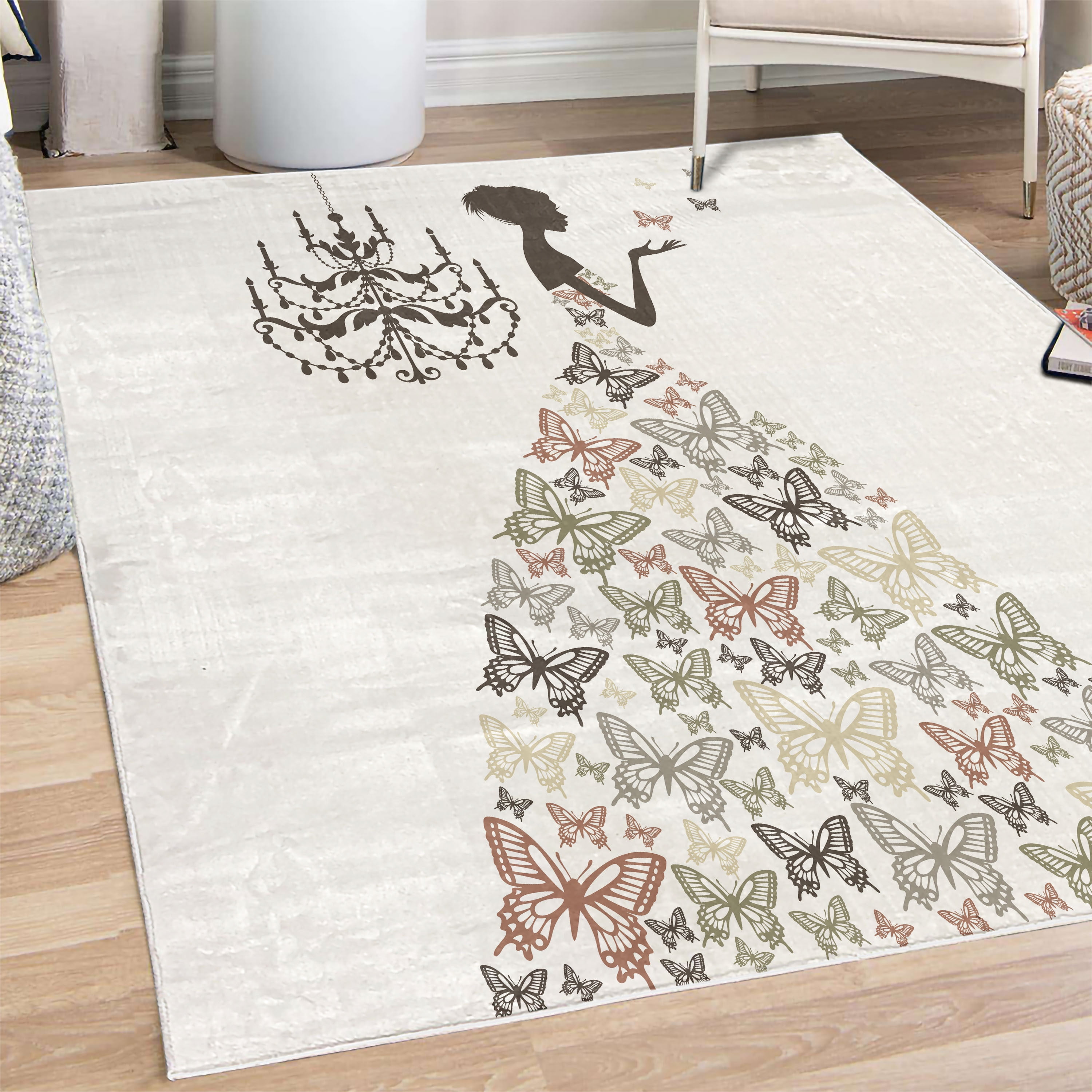 Vintage Decorative Rug, Love Country Wedding Themed Romantic ...