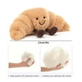 Jellycat Amuseables Croissant Stuffed Toy, Small 8.5 inches | Pastry ...