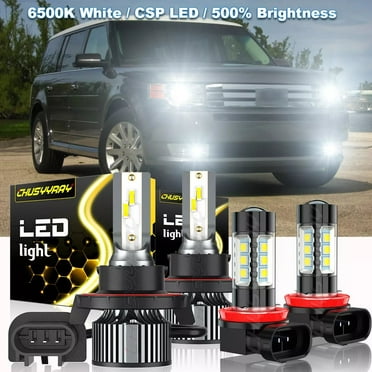 For 2015-2019 Ford F150 6X LED Headlight 9005+H11 Hi/Lo Beam + H9 Fog ...
