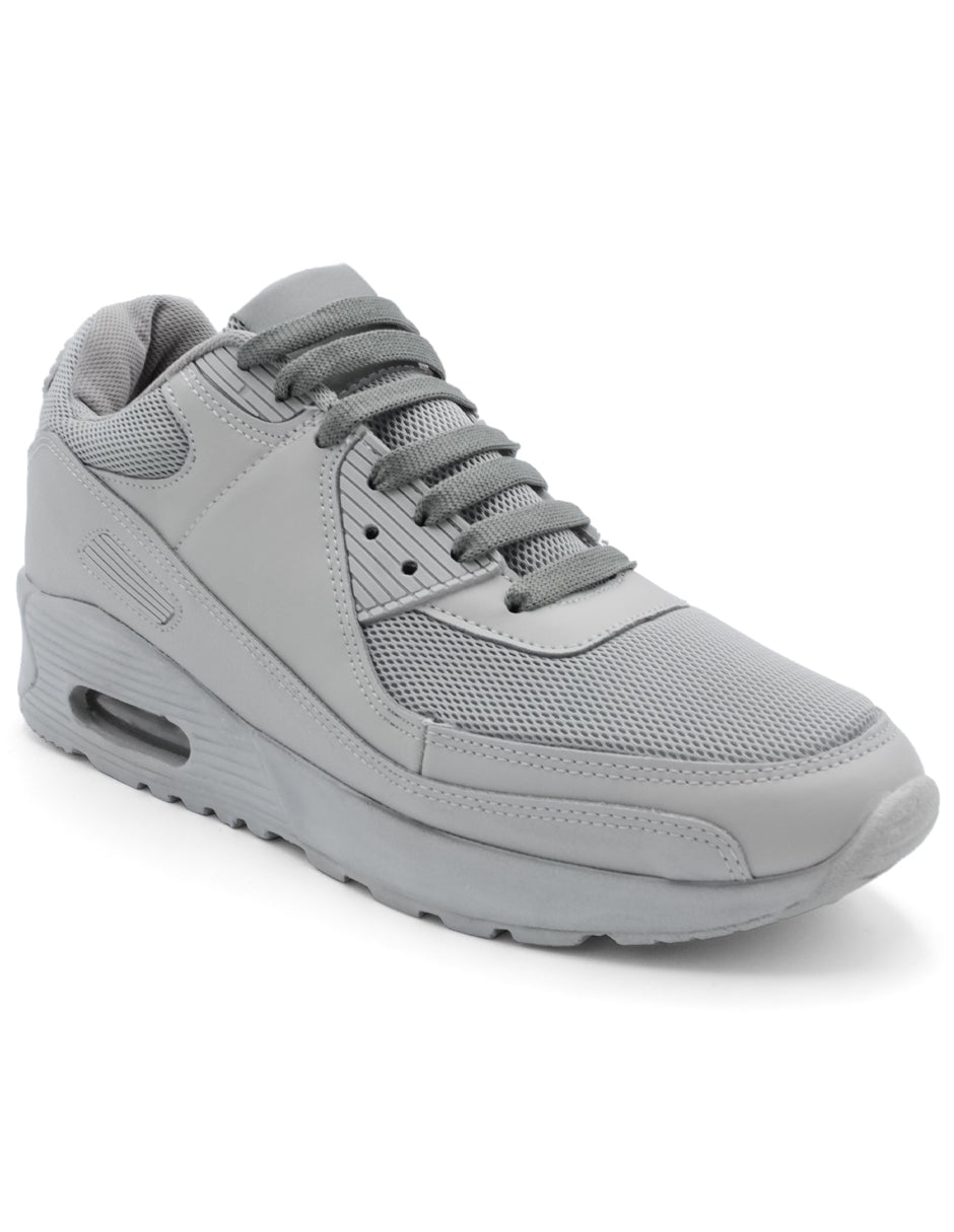 Tenis tipo deportivo Exterior Textil Color Gris Para Hombre De ...