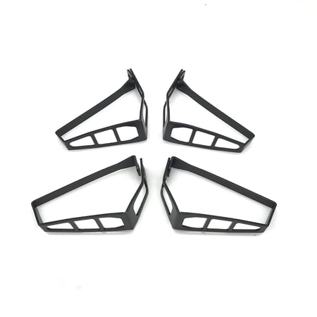 Tongliya 1 Pair of Carbon Steel Motorcycle Modified Parts Front and ...