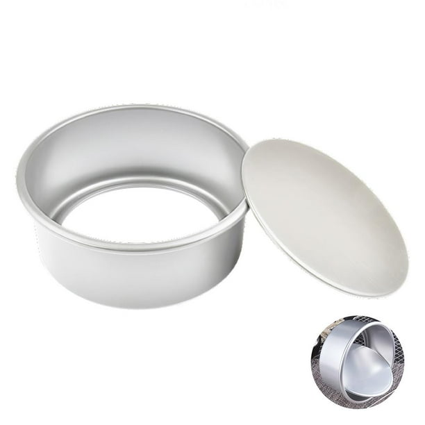 6inch Aluminum Alloy Round Cake Pan Bakery Easy with Detachable Bottom ...