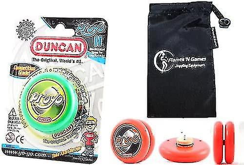 Duncan ProYo Yoyo YONGSHENG Pro String Trick Yoyos Verde con Bolsa de ...