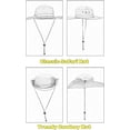 Sun Hats for Men Fishing Hat UPF80+ Wide Brim Summer Outdoor UV ...