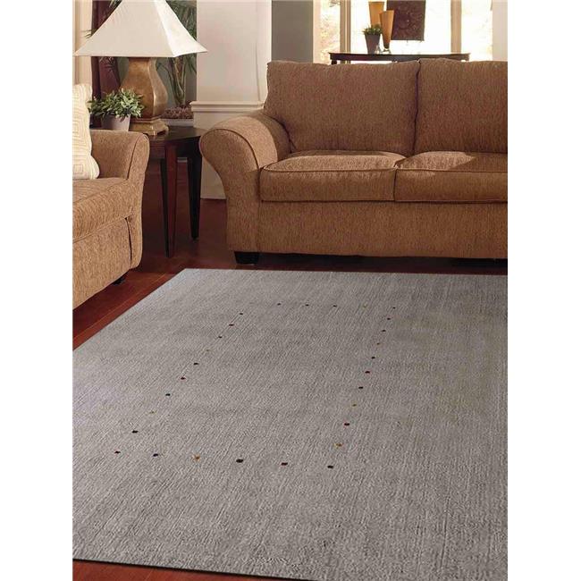 Get My Rugs L00105L0001C13 10 x 10 ft. Hand Knotted Loom Woolen Square ...