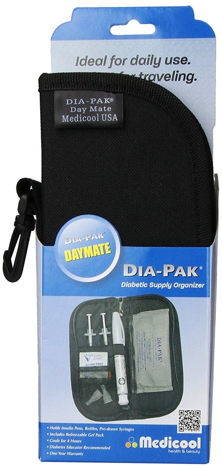 Medicool Dia-Pak Diabetic Organizer, Daymate - Walmart.com