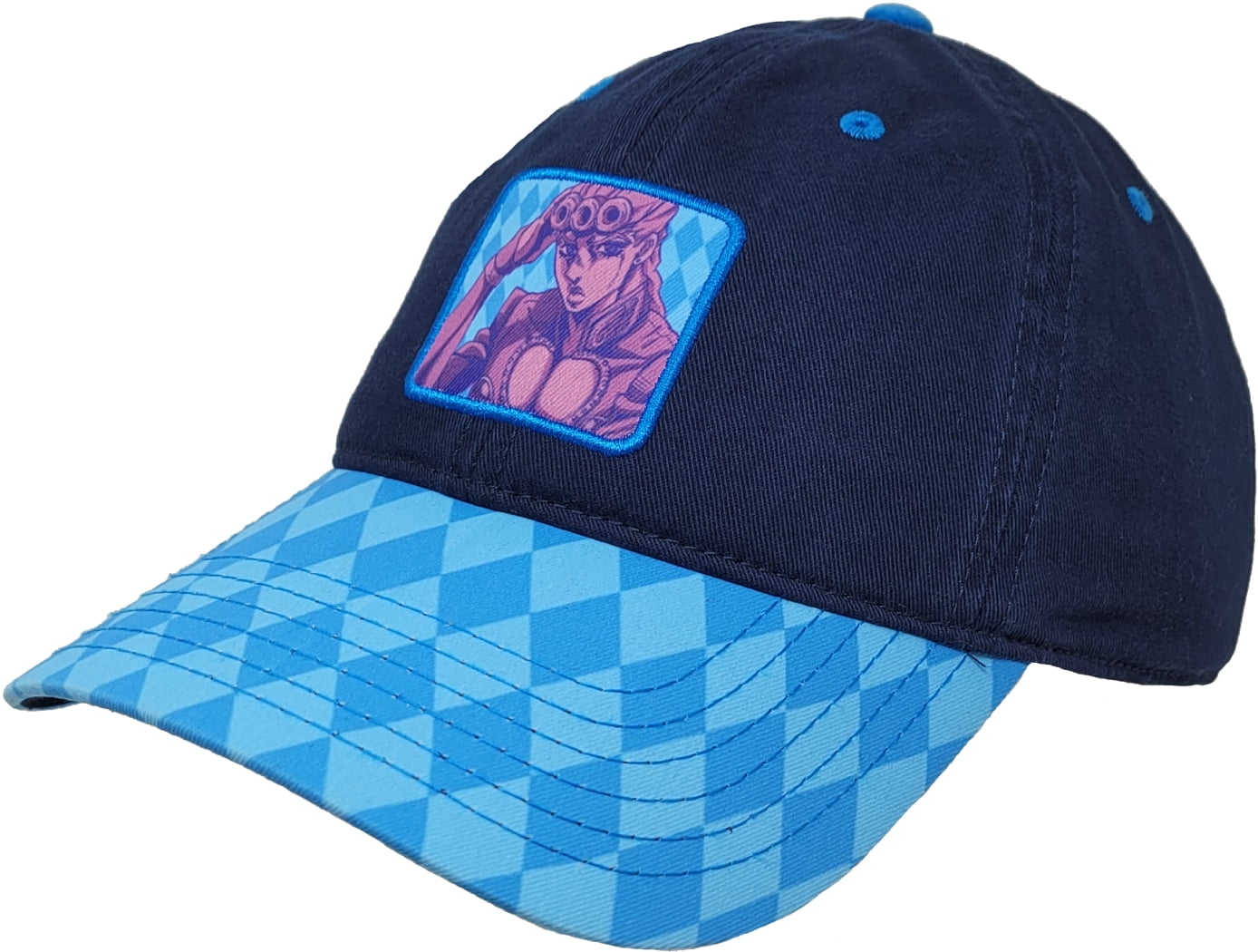 JoJo's Bizarre Adventure Colorful Checkerboard Patch Structured ...