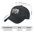 Baseball Hats for Women&Men Country Soccer Pattern Adjustable Running ...