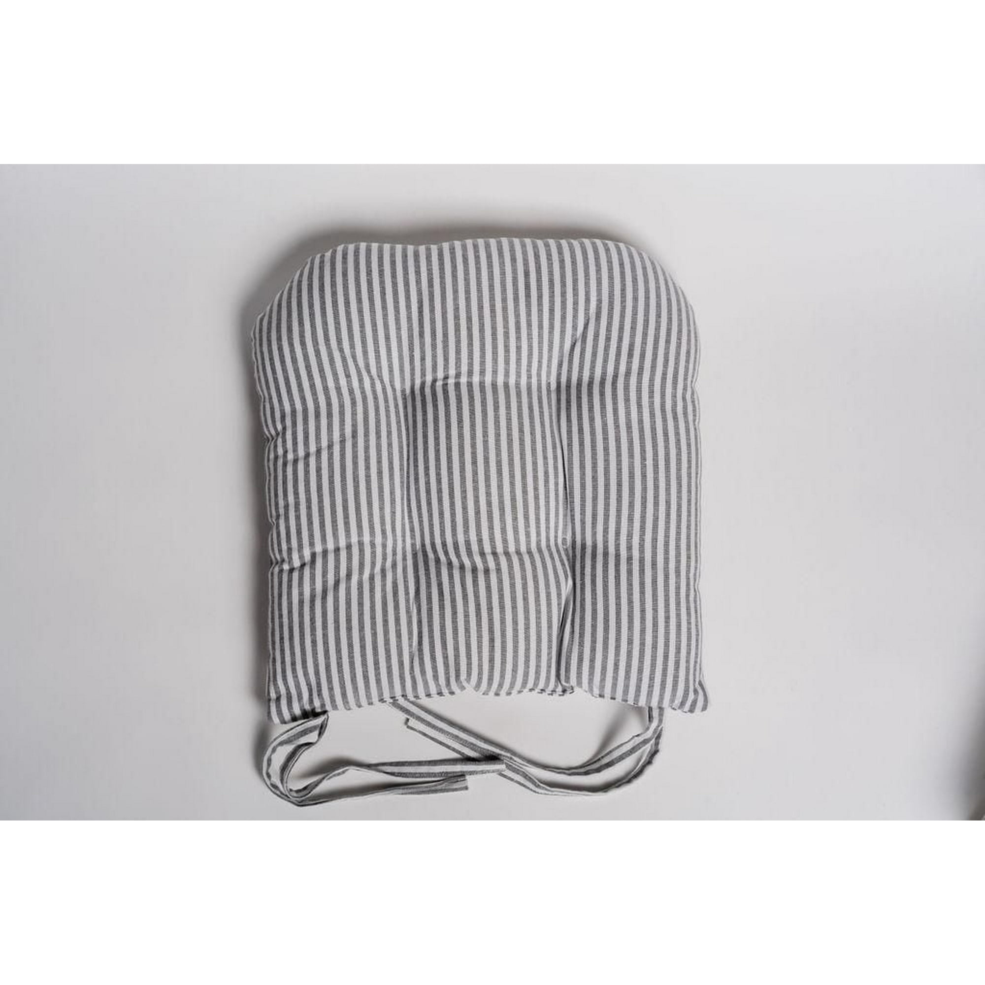 Click here for Fabstyles Bistro Stripe Set Of 4 Chair Pads 16 In... prices