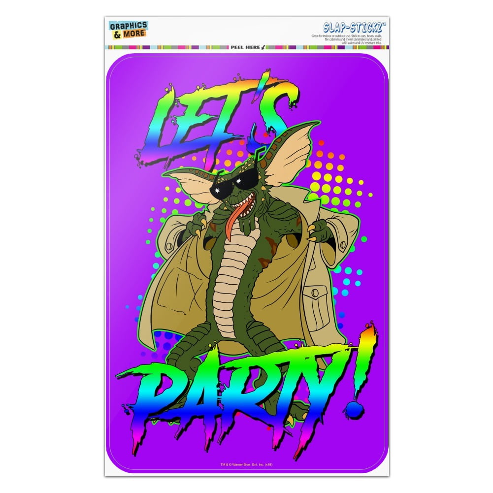 Gremlins Let's Party! Home Business Office Sign - Walmart.com