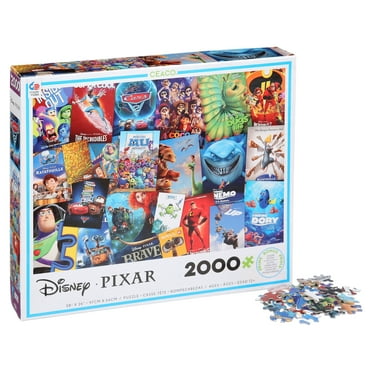 Ceaco - Disney/Pixar - Movie Posters - 2000 Piece Interlocking Jigsaw ...