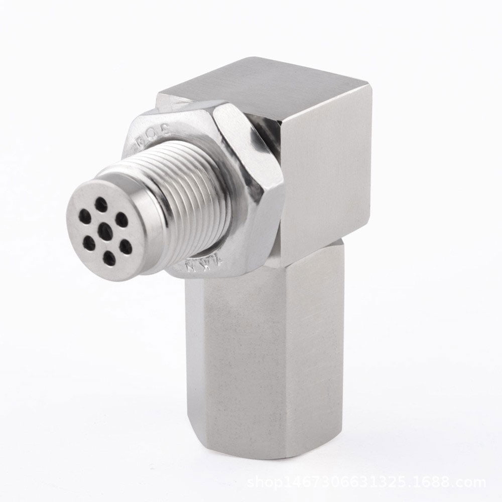 Buy Oxygen O2 Sensor CEL Eliminator Light 90° Adapter Mini Catalytic ...