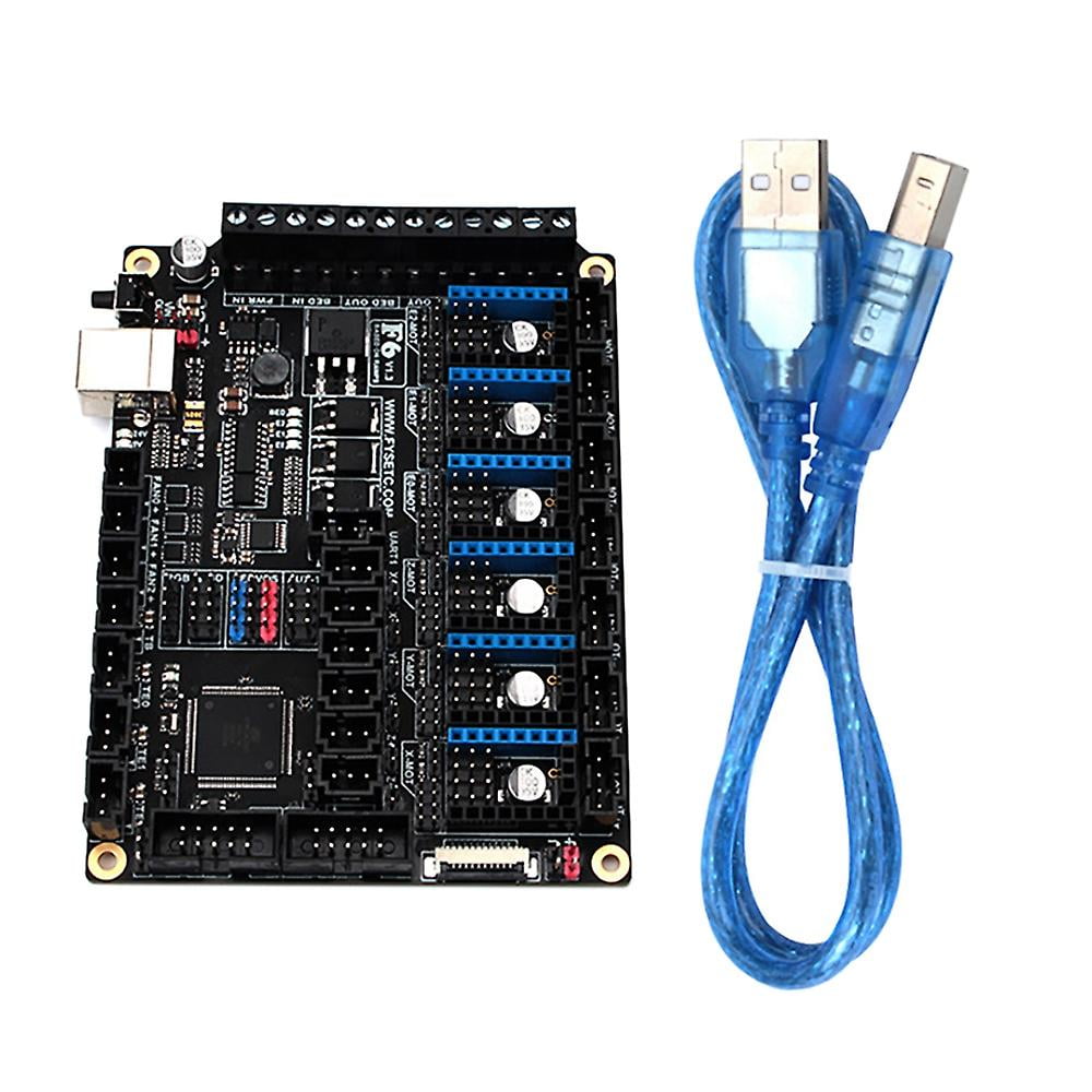 Placa de control principal F6 V1.4 Tmc2208 Uart Mode 6 controladores para impresora 3d ...