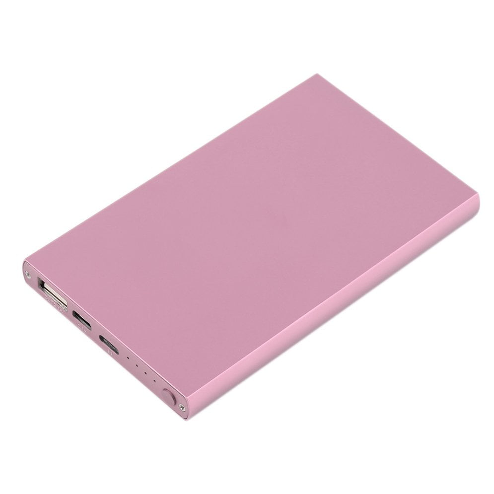 5000mAh USB Type C Quick Charge Power Bank External Battery Portable ...