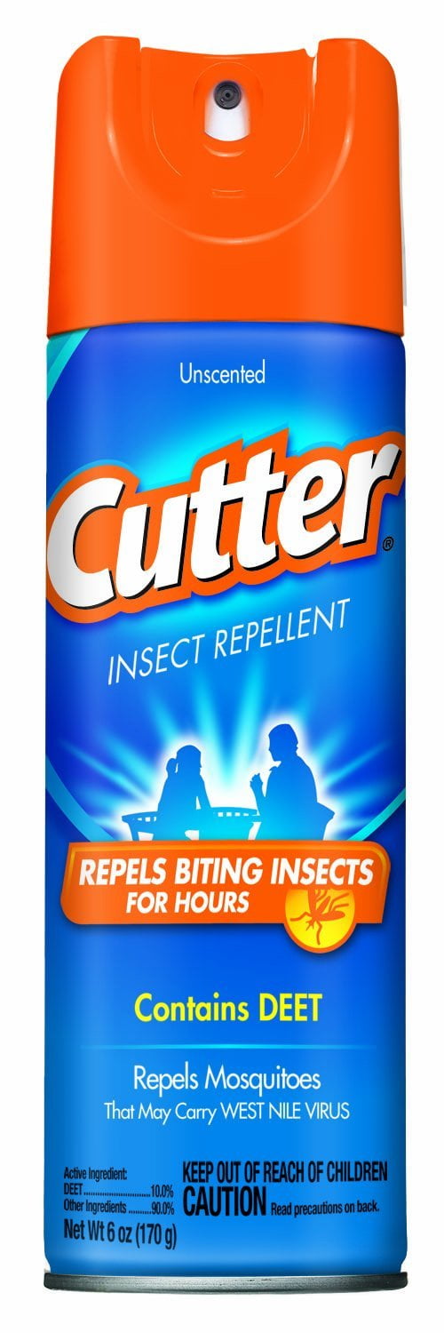 3 Pack - Cutter Unscented Repellent Mosquito Tick Insect 10% DEET 6 oz ...