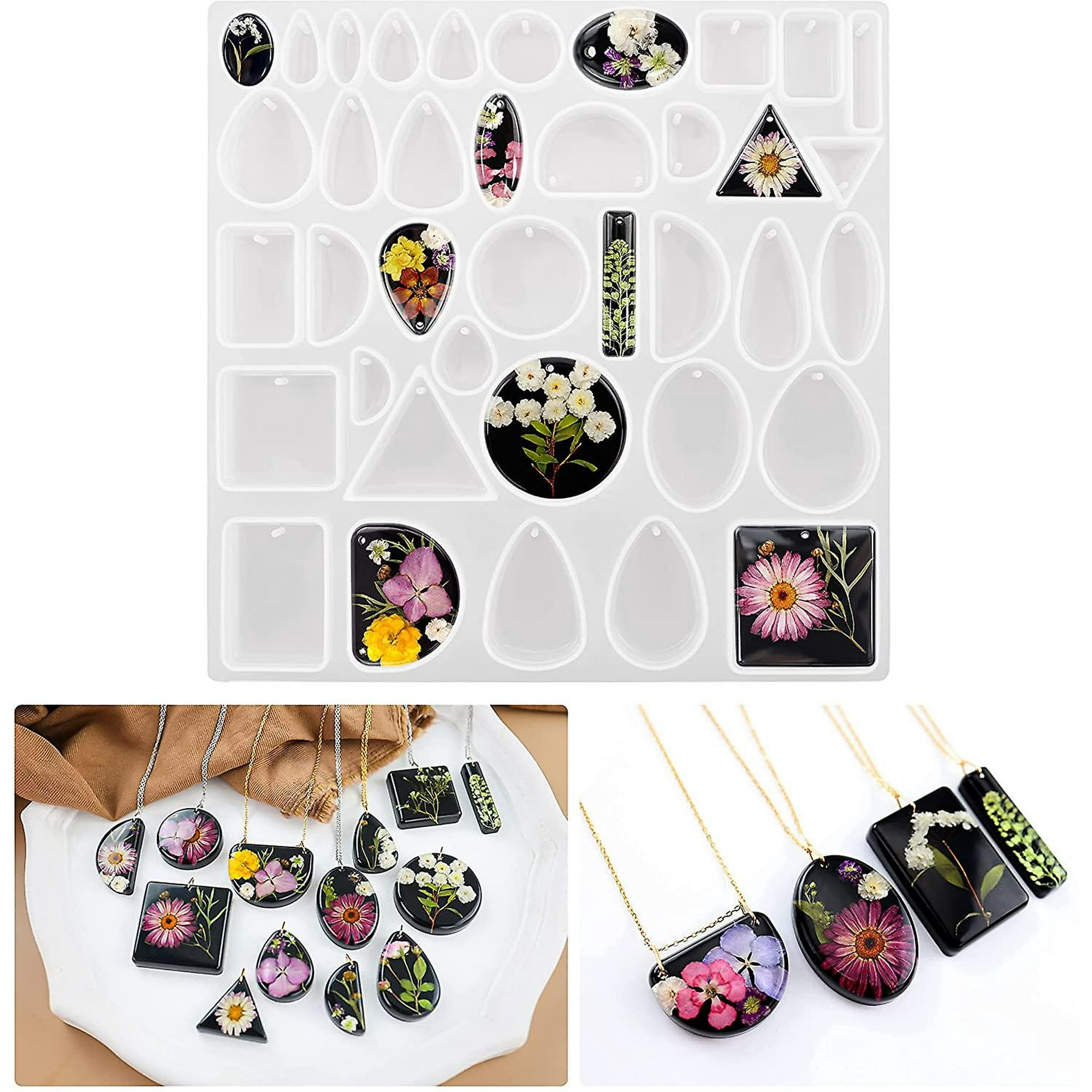 Click here for Geecy Resin Jewelry Molds  Silicone Molds For Diy... prices