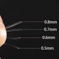 0.5/0.6/0.7/0.8mm Round Clear Crystal Elastic Thread Crafting String ...