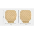 Lsfyszd Universal 3d Car Seat Breathable Plush Pad Mat For Auto Chair