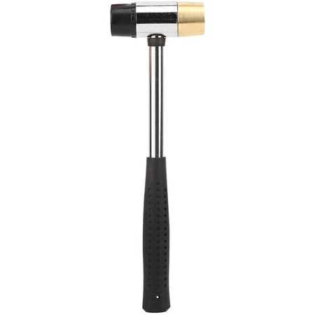 Guitar Plastic Hammer,Brass and Rubber Head Guitar Luthiers Double ...