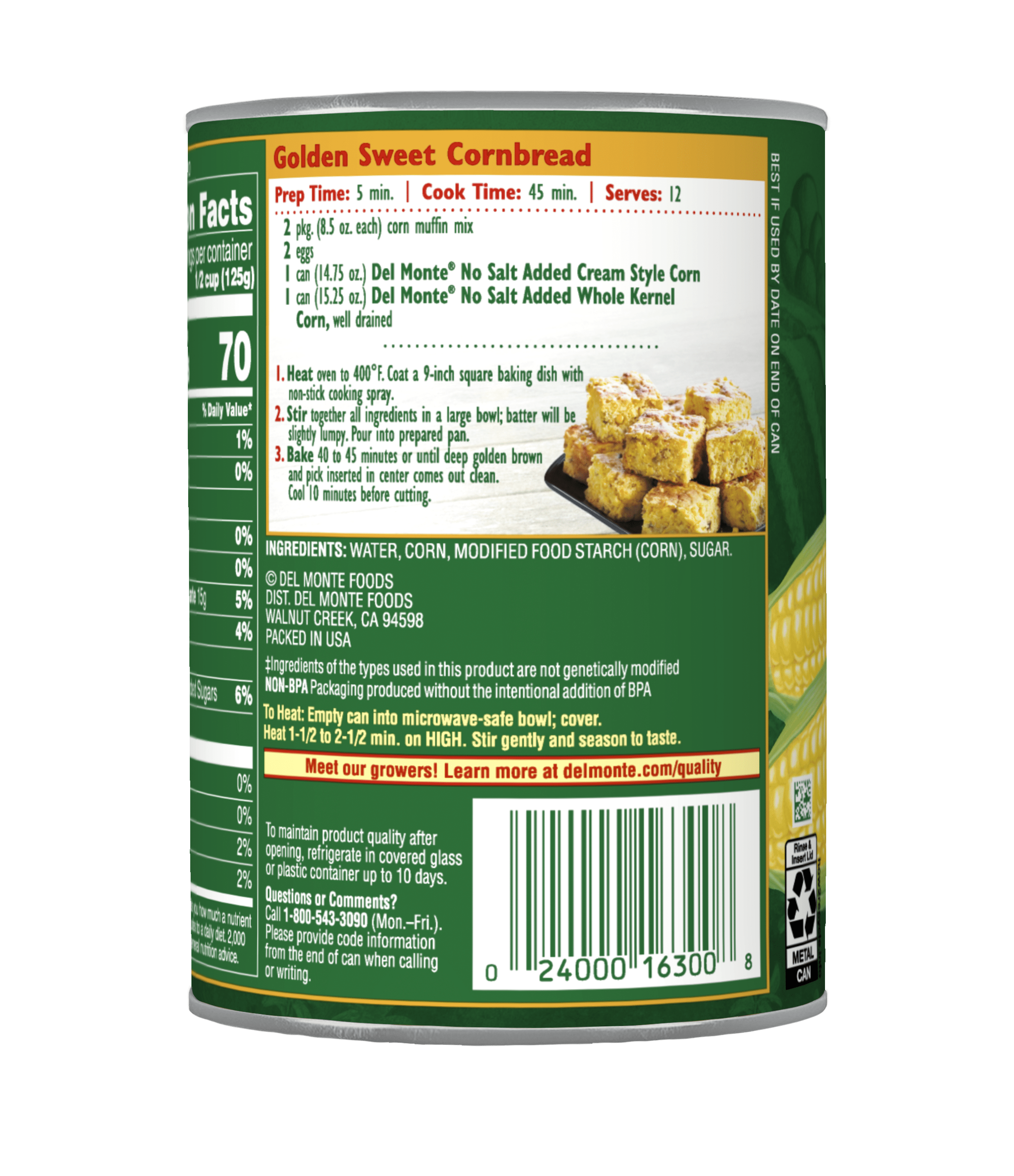Del Monte Products Code
