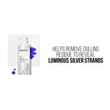 Pantene Silver Expressions Purple Shampoo, Reduces Brassiness, Lotus ...