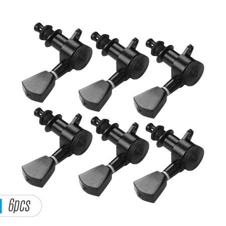 Electric Guitar Machine Heads Knobs String Tuning Pegs Locking Tuners ...