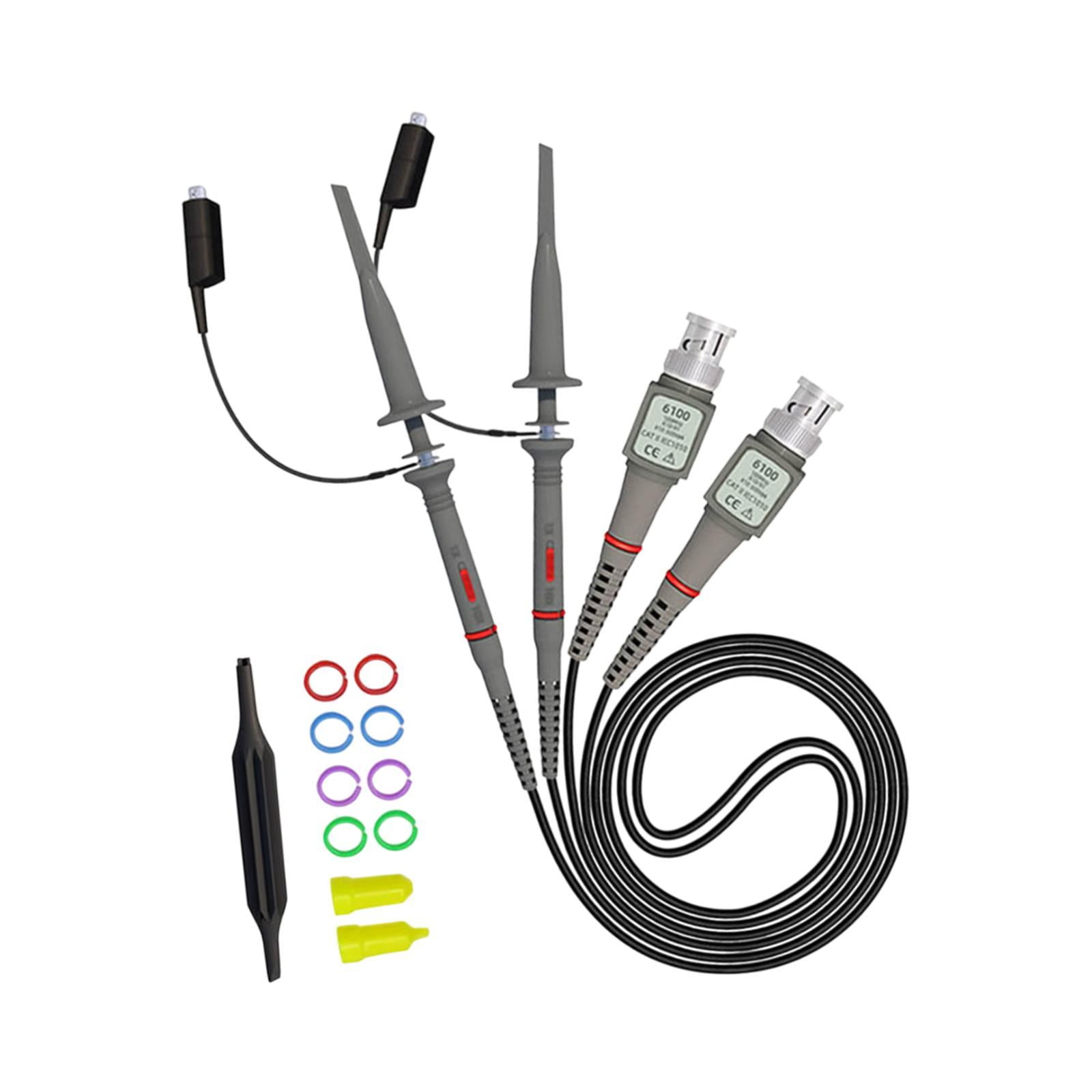 serony 2x Oscilloscope Clip Probes P6100 Fully Probes operating at 20M ...