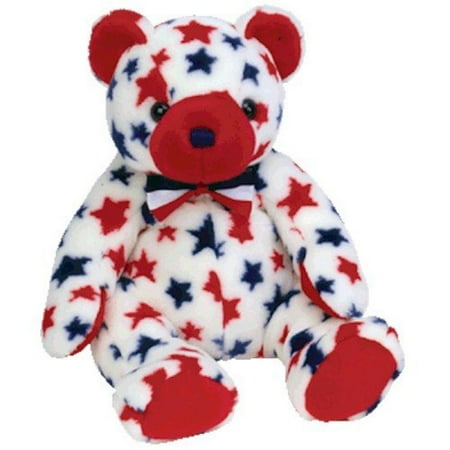Ty Beanie Buddies Red - Bear - Walmart.com